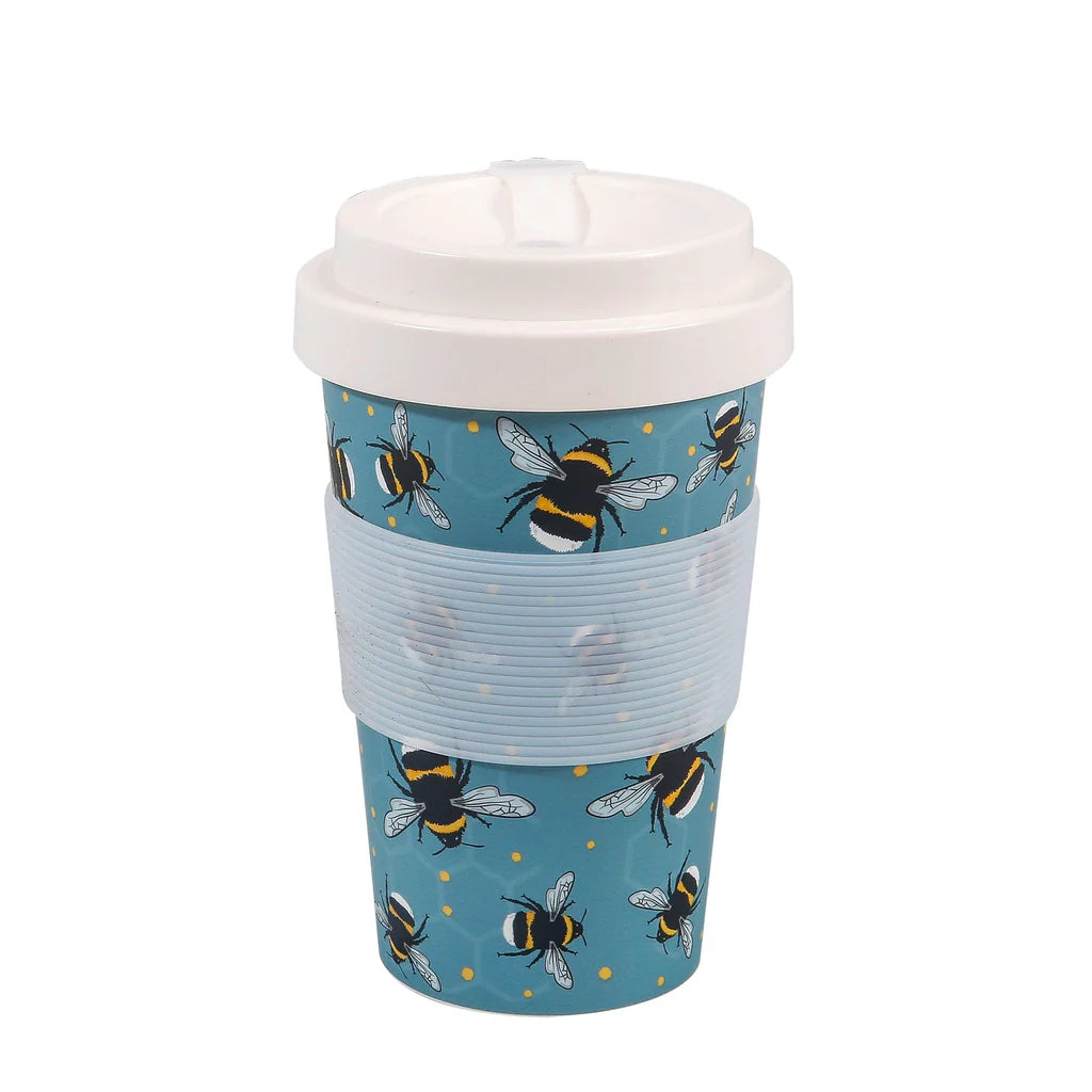Eco Chic Recycled Travel Cup - Bumble Bee – National Animal Welfare Trust