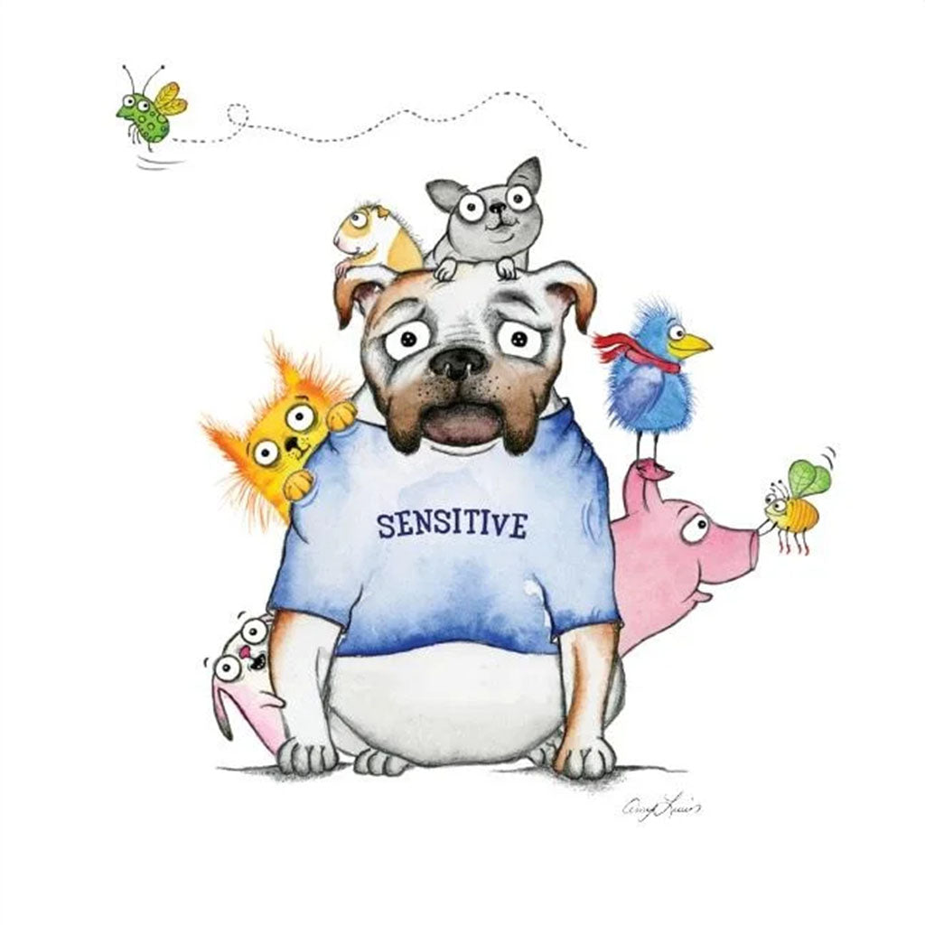 Sensitive Greeting Card – National Animal Welfare Trust